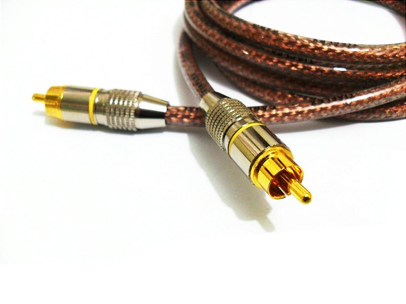Cabo De Video Rca Coaxial Blindado Por Metro - Conexão sem limites