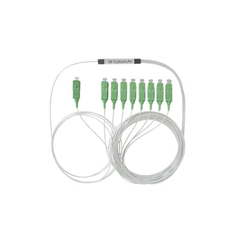 SPLITTER ÓPTICO PLC 1X8 SM CONECTORIZADO SC/APC - Conexão sem limites