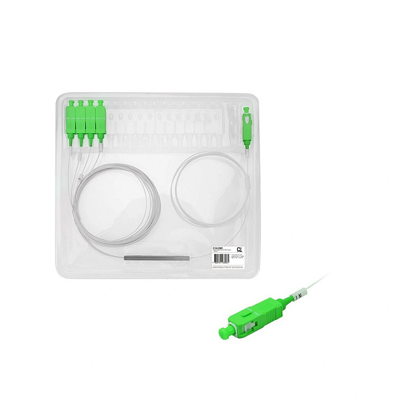 SPLITTER BALANCEADO PLC 1X4 SC/APC CONNECT PRO - STS - Conexão sem limites