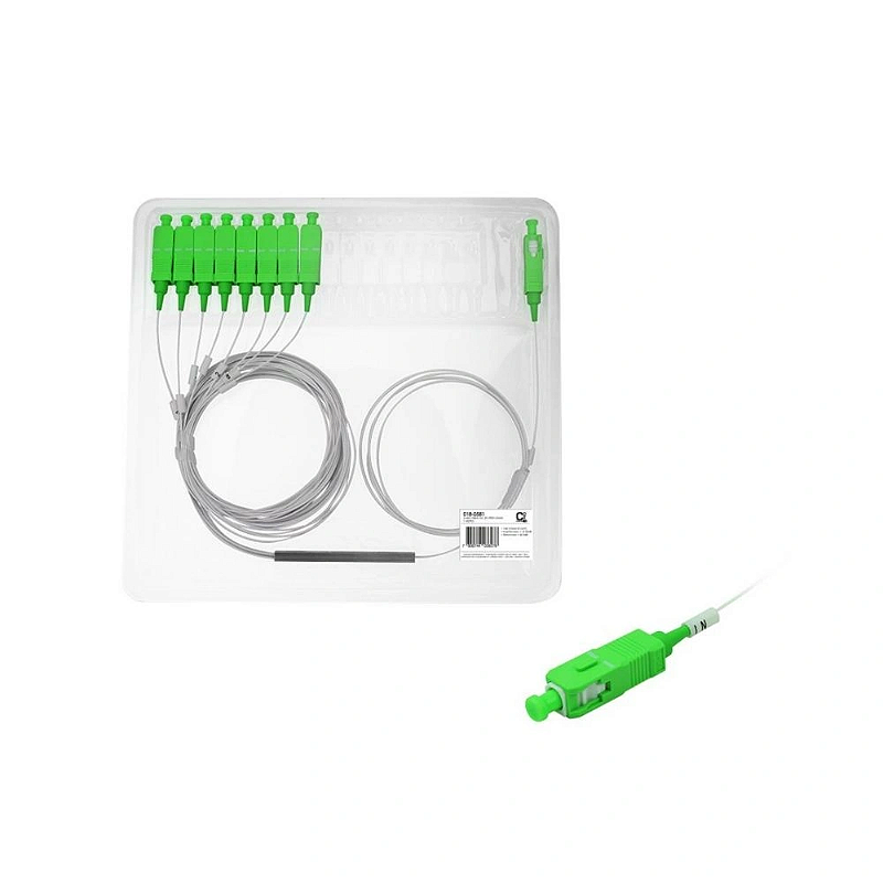 SPLITTER BALANCEADO PLC 1X8 SC/APC CONNECT PRO - STS - Conexão sem limites