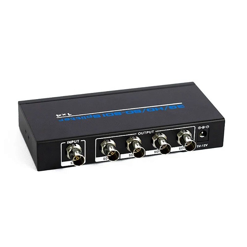 Splitter SDI 1 entrada 4 saídas ultra HD Ativo - Conexão sem limites