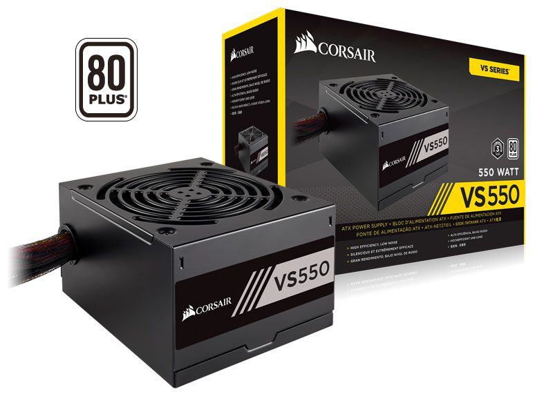 WTS Corsair VS550 PSU
