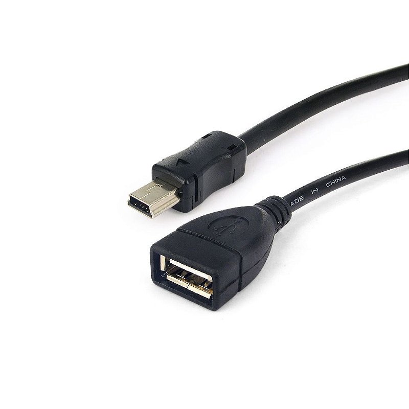 ADAPTADOR USB PARA MINI USB - Ion Cabos