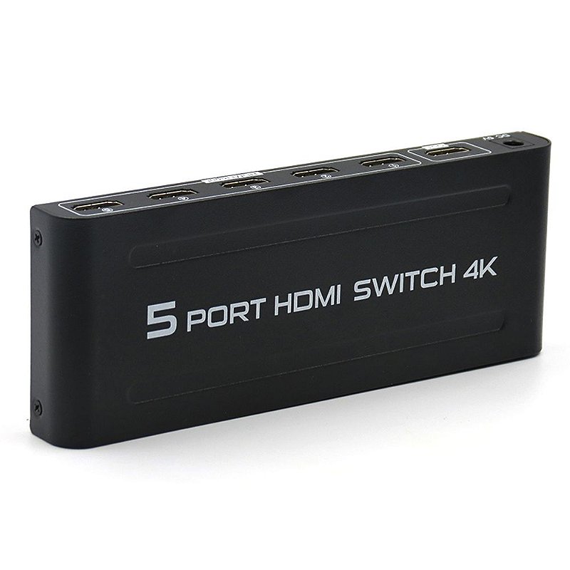 Switch HDMI 5 portas 4k UHD - Ion Cabos