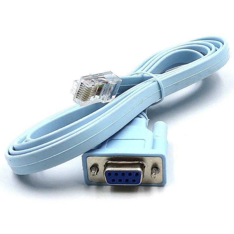 Cabo Serial DB9 x RJ45 1,8m - Ion Cabos