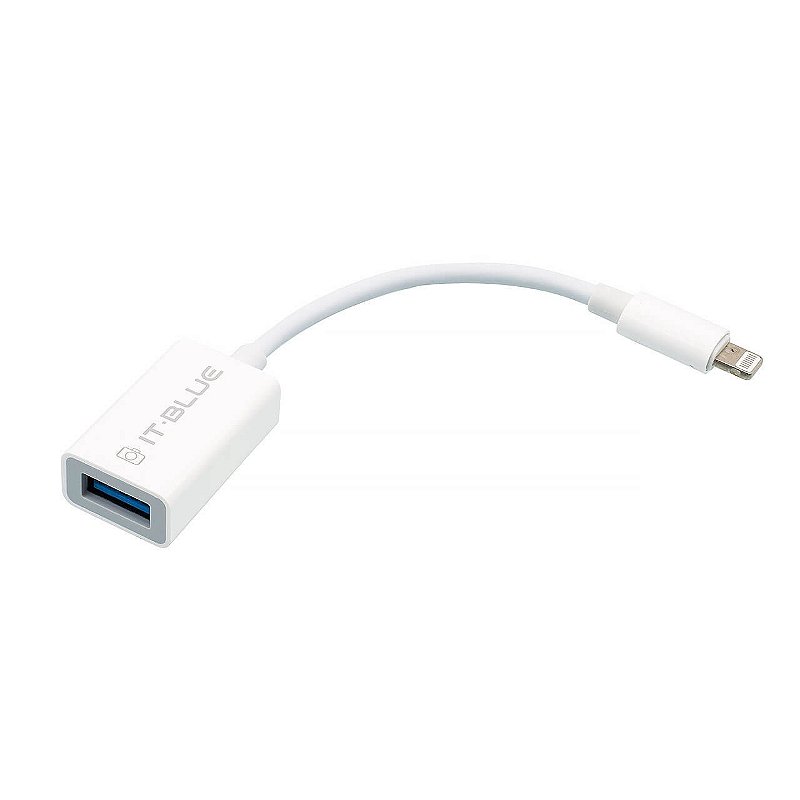 Cabo OTG USB para iOS LE0158LE: Melhor Preço! - Ion Cabos