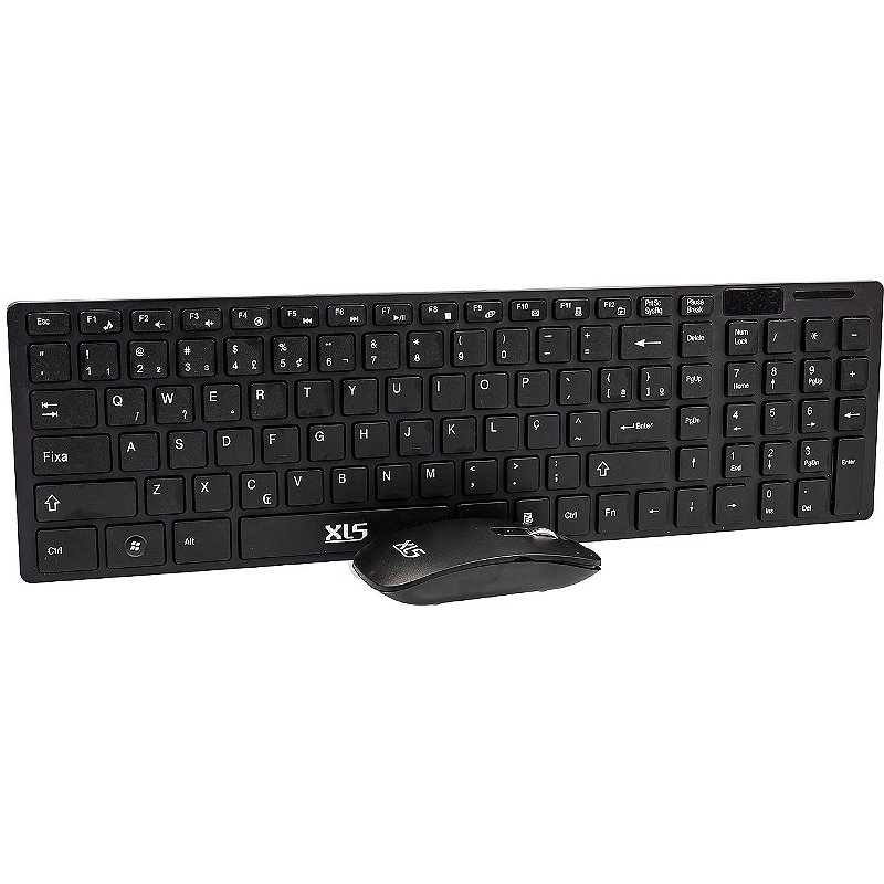 Kit Teclado + Mouse sem fio e silencioso! - Ion Cabos