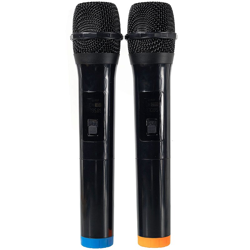 Microfones Duplo Recarregável VM-52 - Ion Cabos