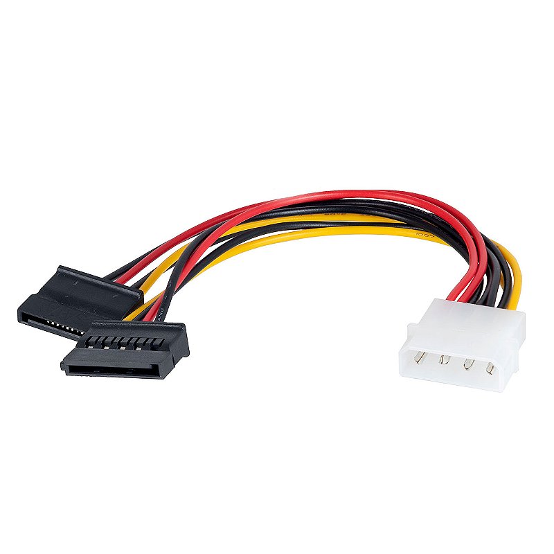 Cabo Y Sata de Energia com 2 pontas para HD 20 cm - Ion Cabos