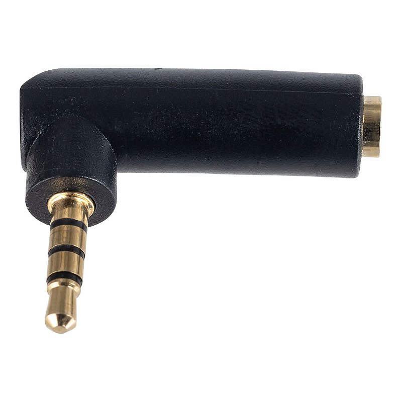 Conector Plug P3 de 90 Graus - 3 Vias - Ion Cabos