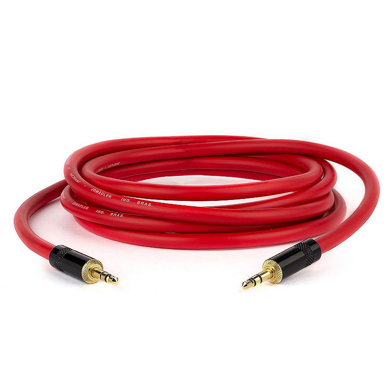 Cabo P2 para P2 Profissional Ion Sound Black - Ion Cabos