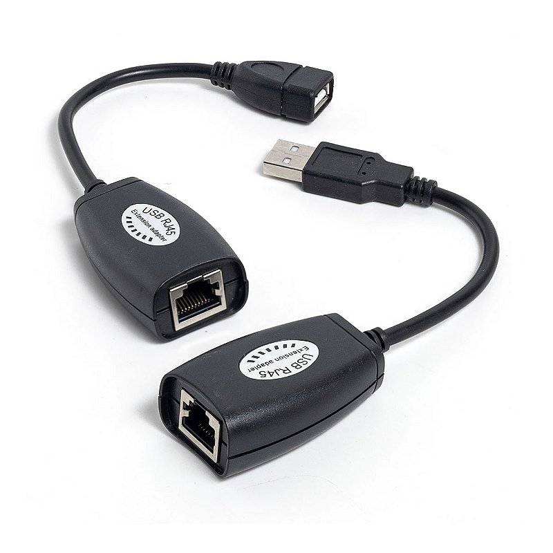 Adaptador USB RJ45 até 45 metros - Ion Cabos