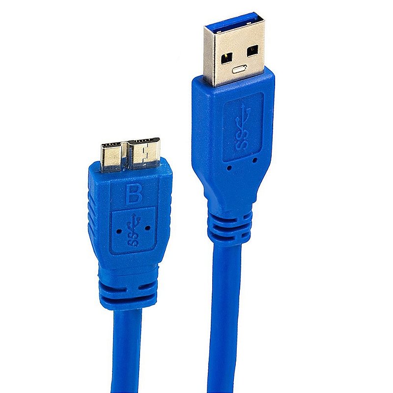 Cabo USB 3.0 Superspeed 30cm - Ion Cabos