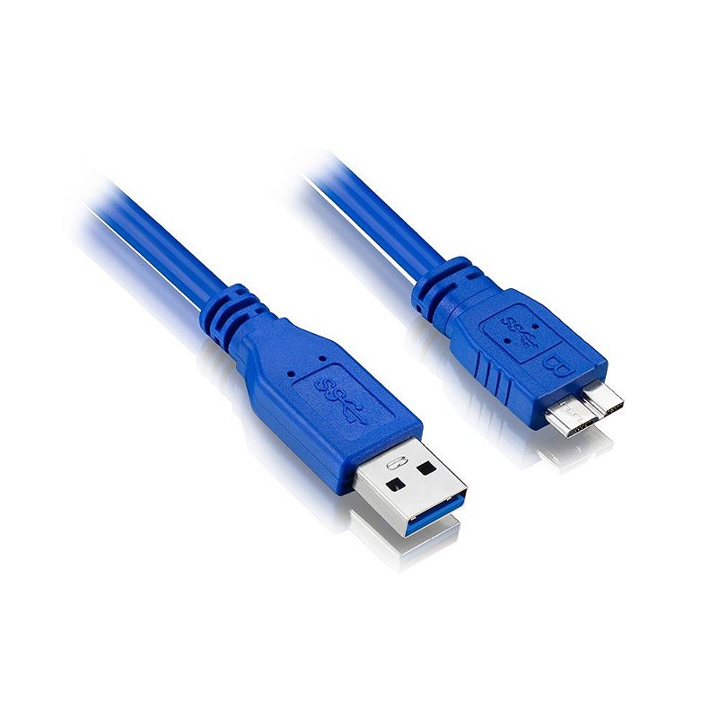 Cabo USB 3.0 Super Speed 1,5 m - Ion Cabos