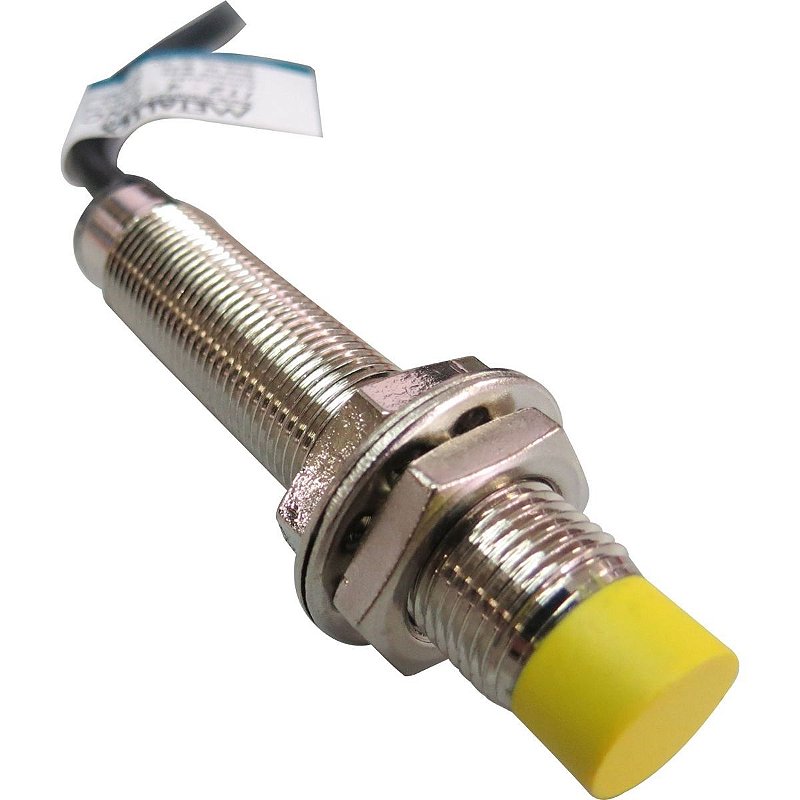 Sensor Indutivo 12mm - Npn | I12-4-dnc | Metaltex - LUZ AUTOMAÇÃO ...