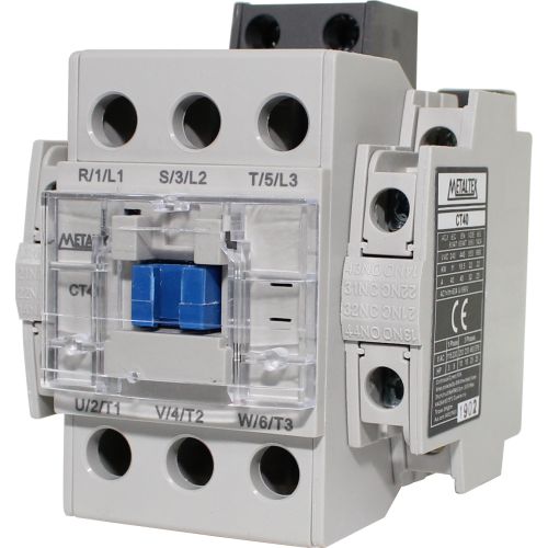 CT40-E5-322 | Contator Tripolar 40a - Bob: 110vca - Aux: 2na+2nf - LUZ ...