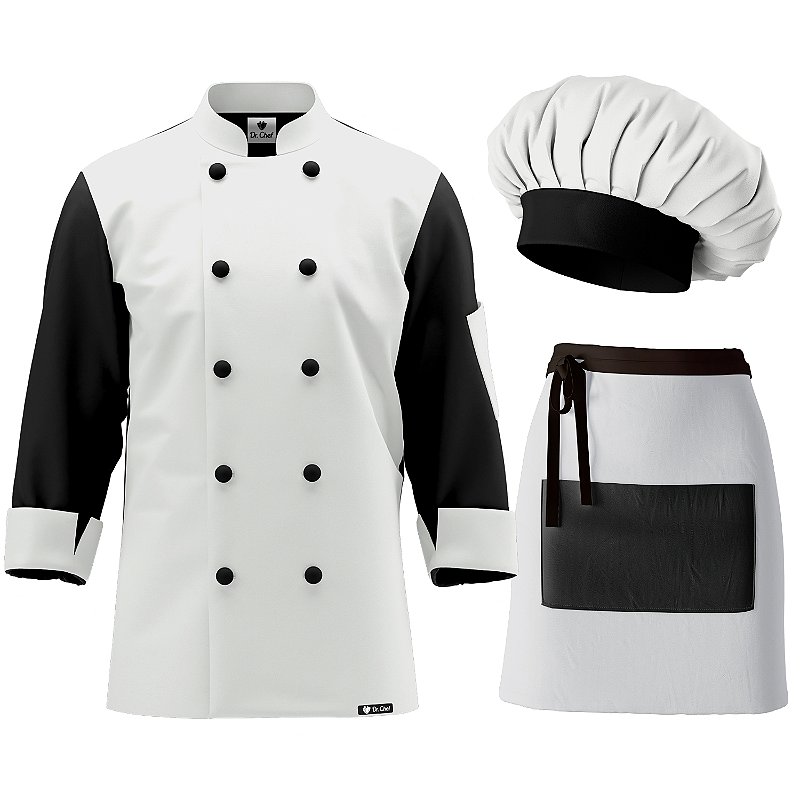 Kit Chef Cozinha 03 Peças Linha Suprema Elegance - Dr Chef - DR.CHEF