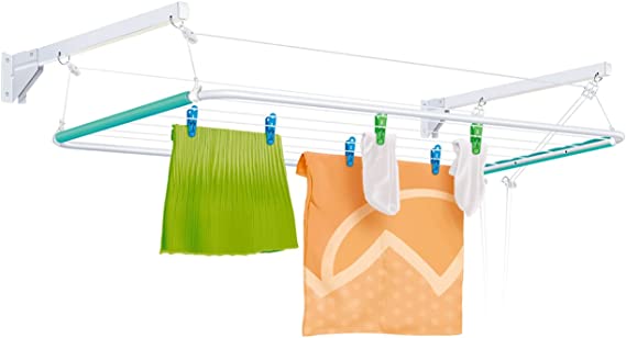 Varal Secalux De Parede 1,20m Solution - Brama Materiais