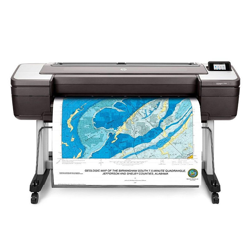 Impressora Plotter HP DesignJet T1700dr ps 44" 1VD88A#B1K - Processtec ...
