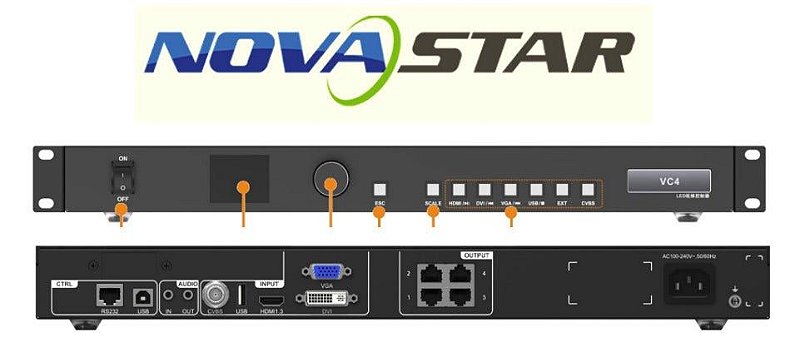 Controladora NovaStar All in One VC4i - Processtec | Informática e ...