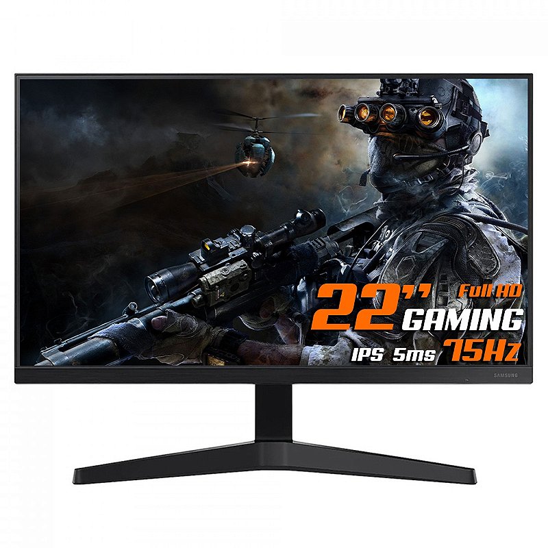 Monitor 22" Samsung F22T350Fhl Full Hd 75Hz 5Ms Ips LF22T350FHLMZD ...