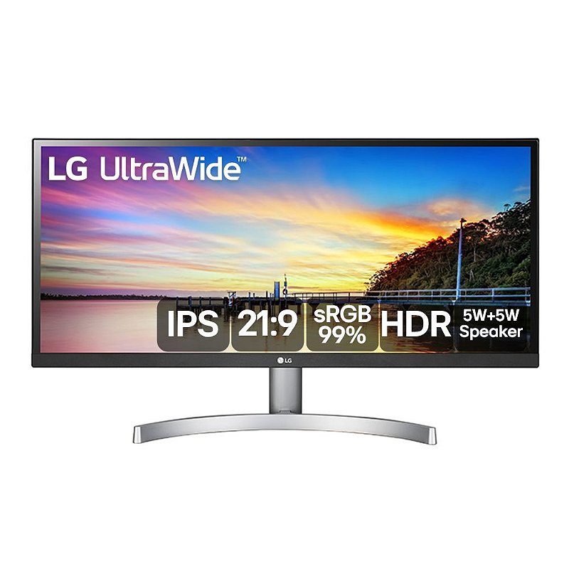 Monitor 29" Lg 29wk600-w Ultrawide Led/ips Full Hd 75hz 5ms - Processtec | Informática e Eletrônicos