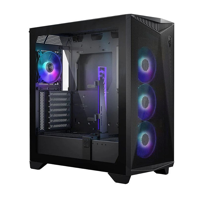 Gabinete Gamer MSI MPG Gungnir 300R Mid Tower 4x ARGB Fans - Processtec ...