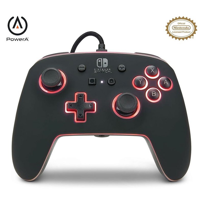 Controle Acco Brands Br Power a Enhanced para Nintendo Switch Spectra ...