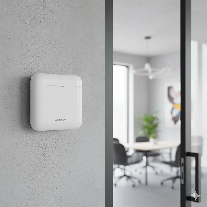 Central De Alarme Hikvision Ax Pro Sem Fio 64 Zonas 13 Particoes C/Bat ...