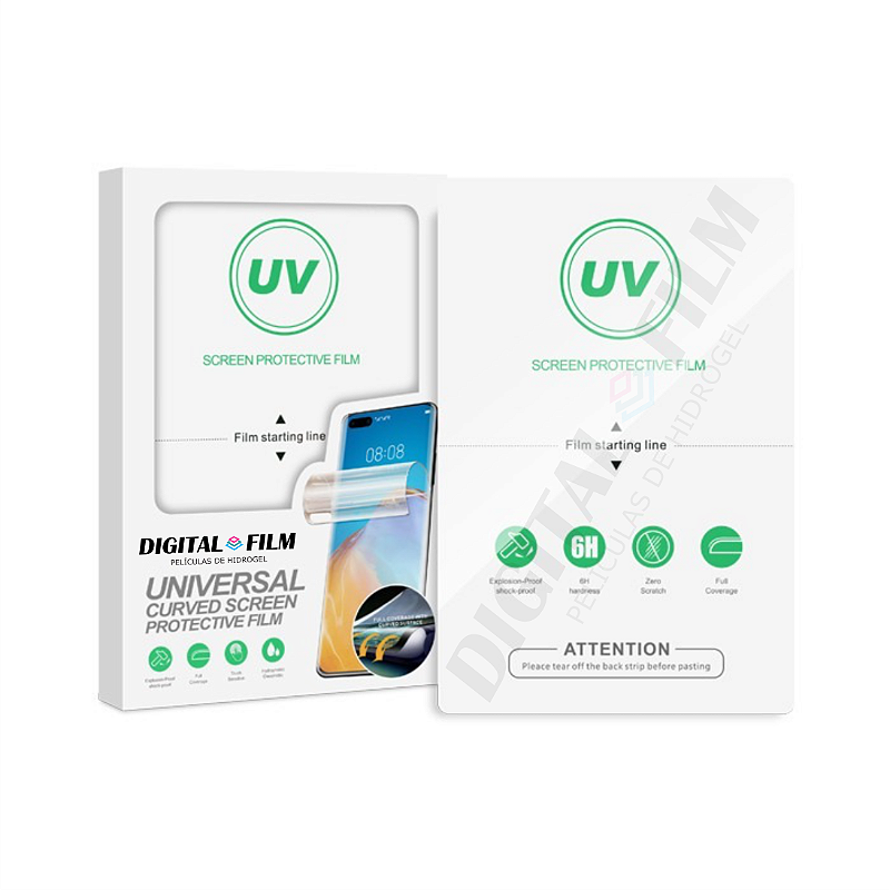 20 Películas UV TPU Soft para Máquinas de Corte Hidrogel - DIGITAL FILM