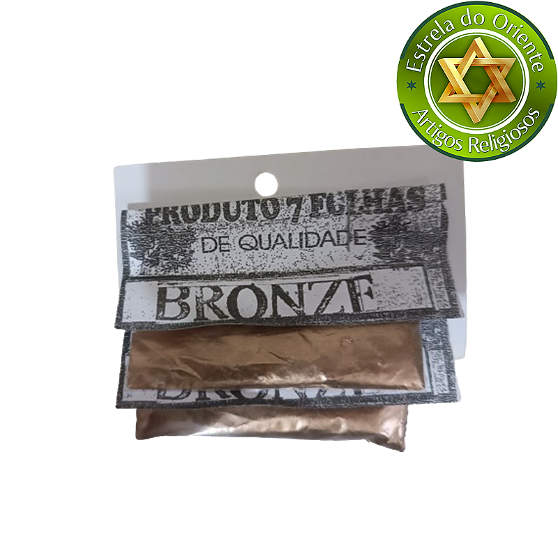 Pó de Bronze - Loja Estrela do Oriente