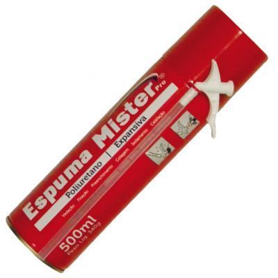 Espuma Expansiva Mister 340g/500ml - REDEMAC SUPERBEM