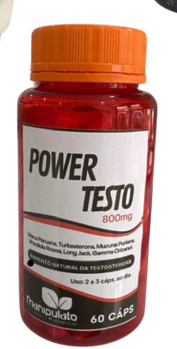 POWER TESTO 800MG, 60 CÁPS - Manipulato Farmácias e Manipulação ...