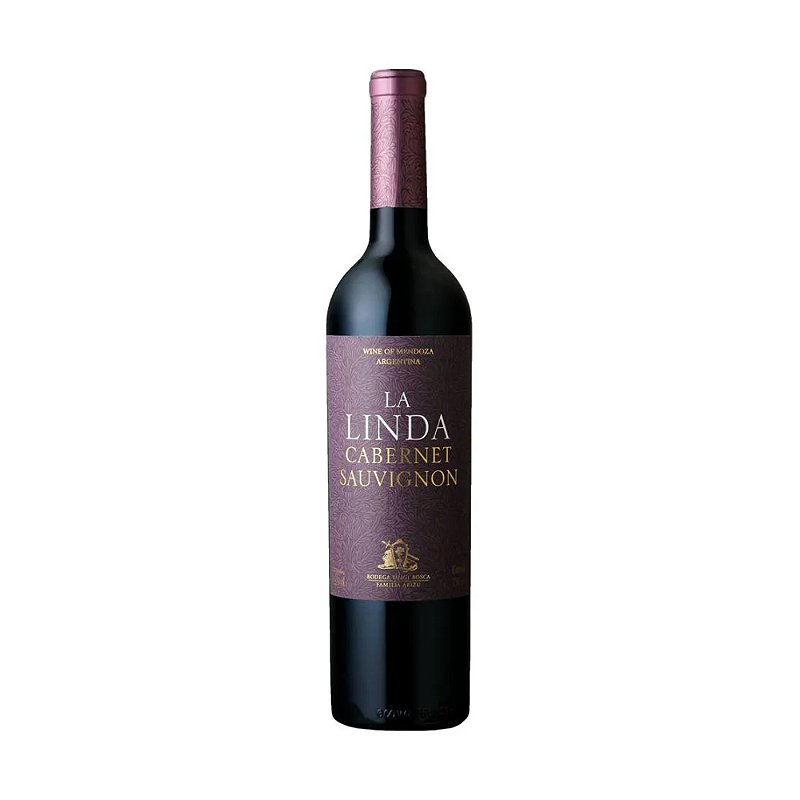 Vinho Tinto Seco La Linda Cabernet Sauvignon Garrafa 750ml - Bodega Vieira