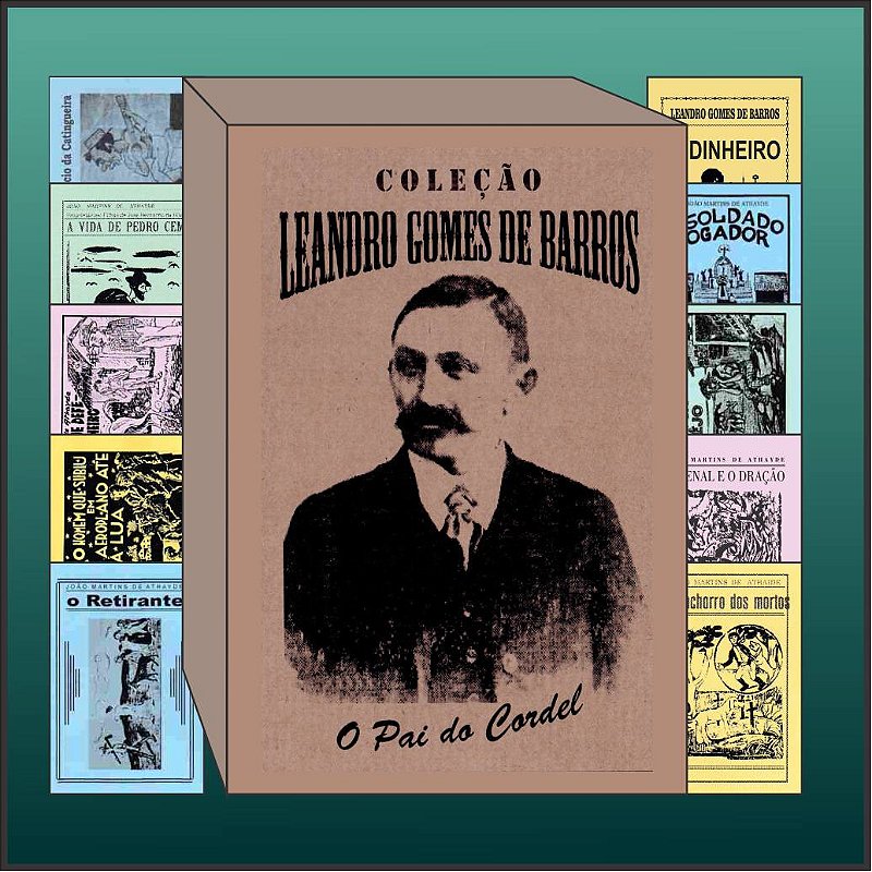 Coleção Leandro Gomes de Barros ''O pai do Cordel'' 10 Titulos ...