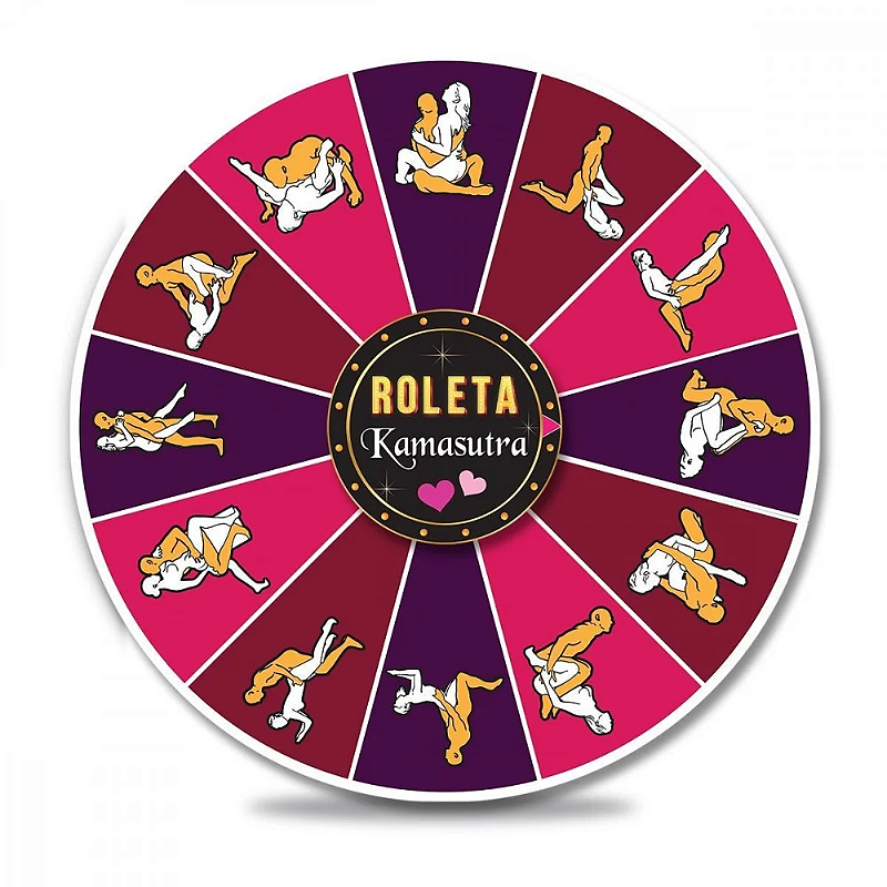 Roleta Kama Sutra 12 Posições - Liberte