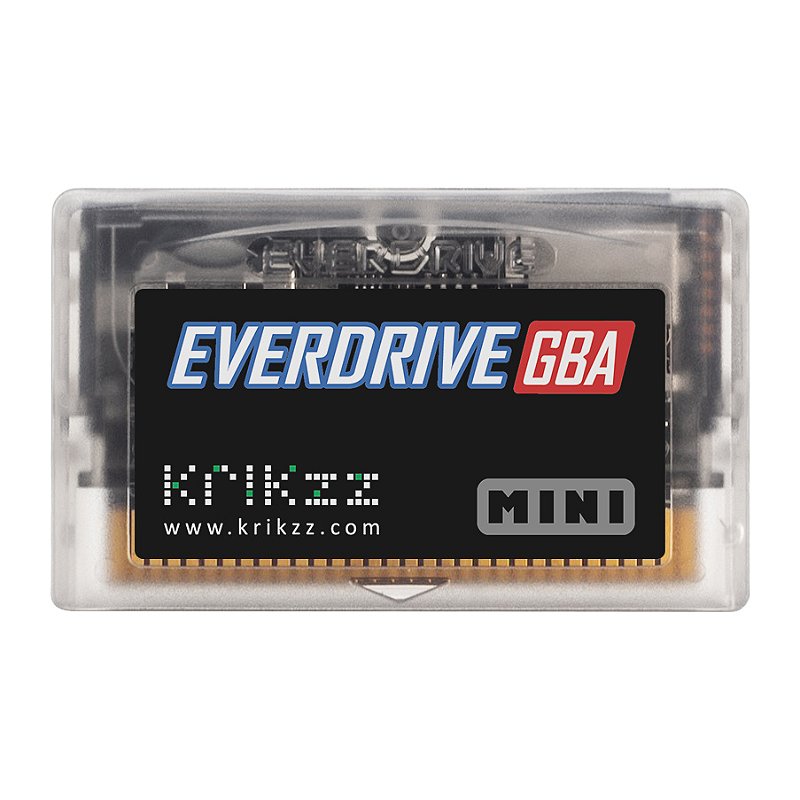Everdrive GBA Mini | Original Krikzz | Pronta Entrega | Loja Bitzz ...