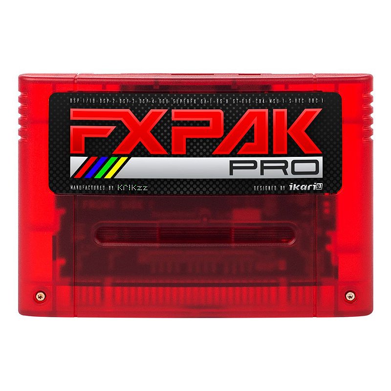 FXPAK Pro (SD2SNES) | Original Krikzz | O Melhor EverDrive P/ SNES ...