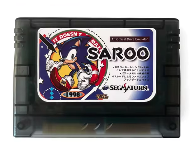 Saroo ODE P/ Sega Saturn C/ Micro SD 128GB - Bitzz - Loja de ...