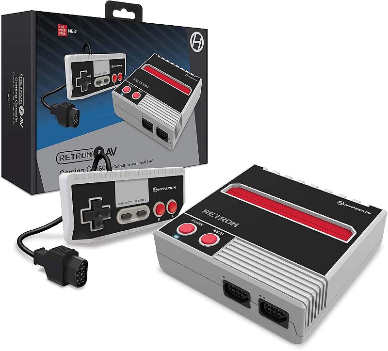 Console RetroN 1 AV (NES) Hyperkin - Bitzz - Loja de eletrônicos para o ...