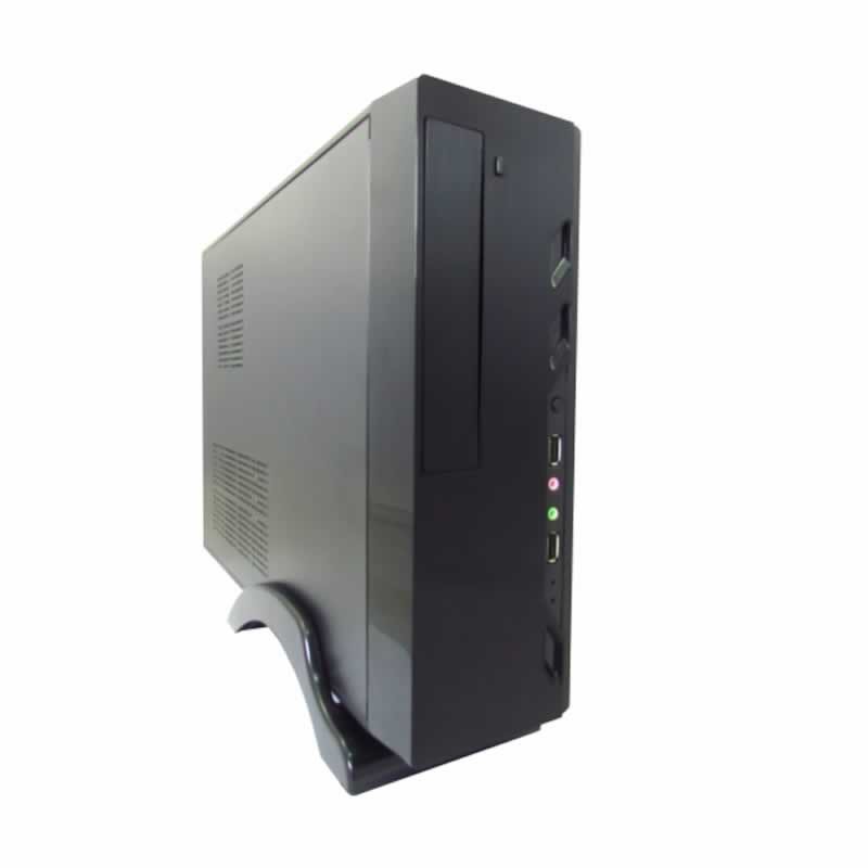 Gabinete Slim K-mex GM-07T7 Preto Com Fonte - Crystal Informática
