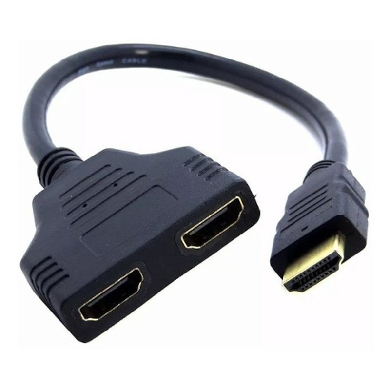 Duplicador HDMI 1 Entrada, 2 Saídas, Alta Qualidade de Vídeo - Crystal ...
