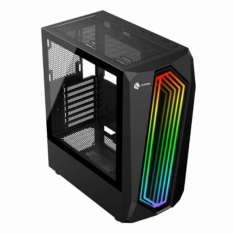 Gabinete Gamer Hayom GB1725 - Crystal Informática