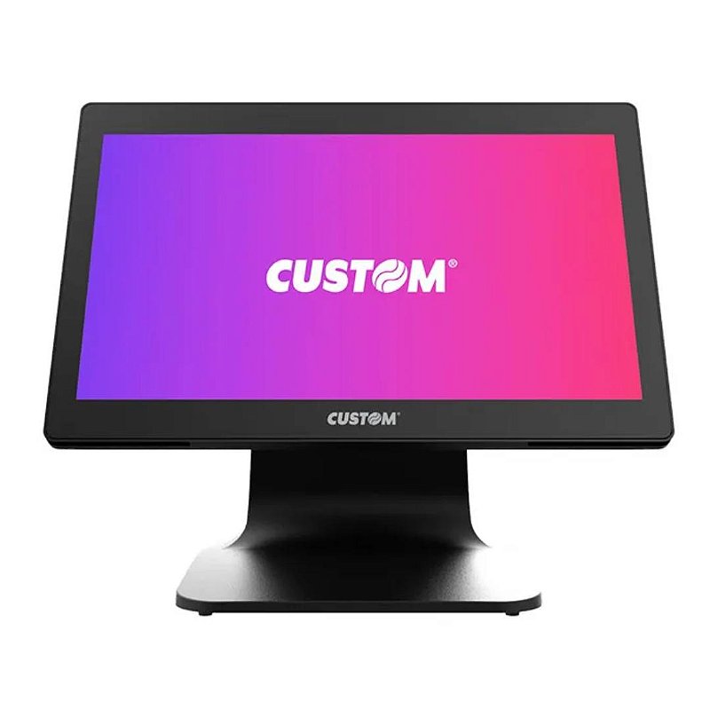 Monitor Touch Screen 15,6" Custom CTM-156 - Crystal Informática