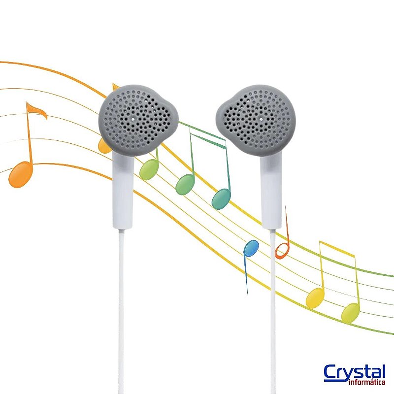 Fone de Ouvido X-Cell Intra XC-F-12 - Crystal Informática