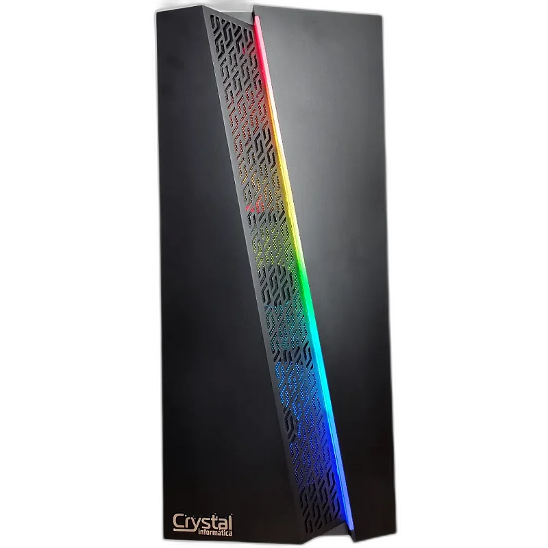 PC Gamer Crystal Ryzen 5, RX 570, 16GB DDR5, SSD 512GB e Wi-Fi ...