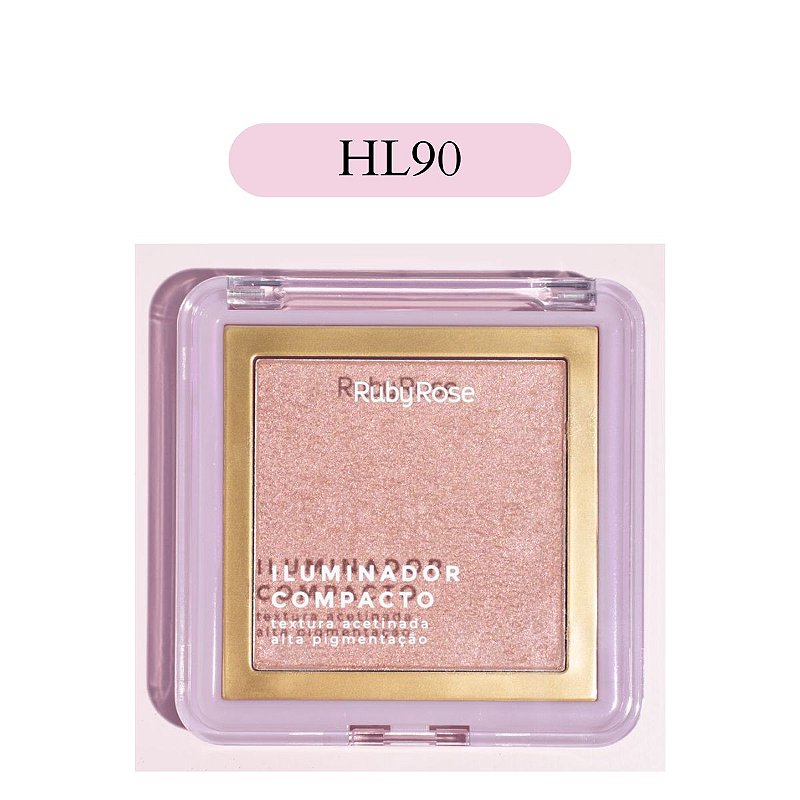 Iluminador Compacto HL90 Ruby Rose - Toro Hair Cosméticos