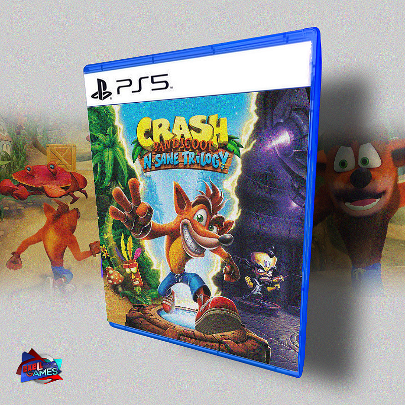 Crash Bandicoot N.Sane Trilogy PS5 MÍDIA DIGITAL - Exell Games