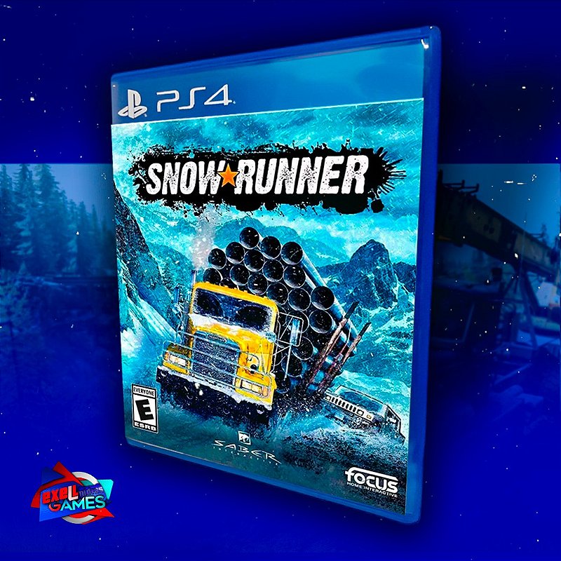 SnowRunner PS4 MÍDIA DIGITAL - Exell Games