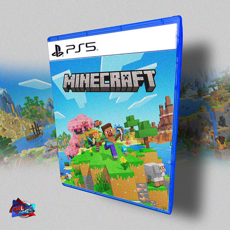 MINECRAFT - PS5 MÍDIA DIGITAL - Exell Games
